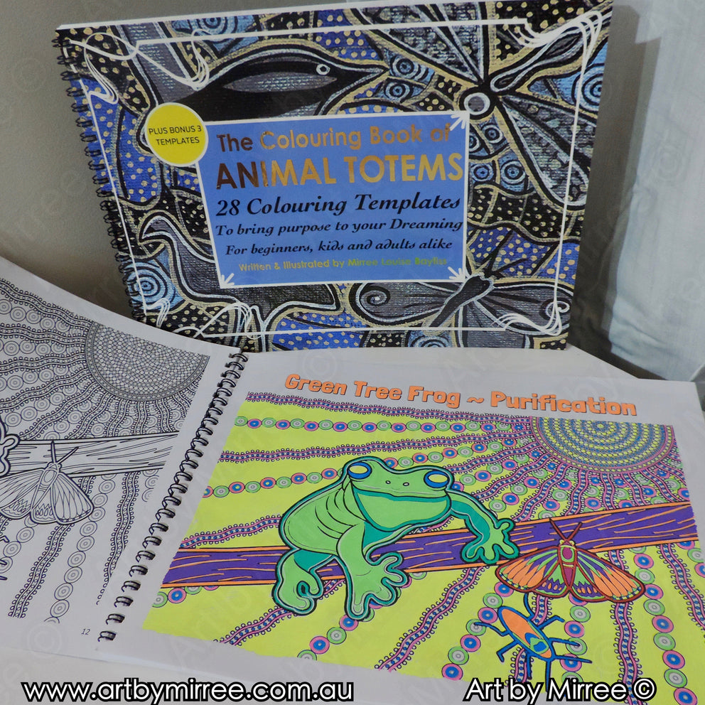 'Dreamtime Colouring Book' COLOURING BOOK by Mirree Contemporary Dream ...